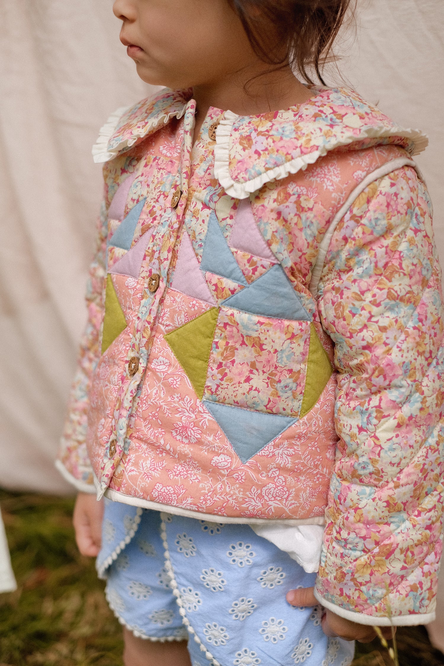 Louise Misha - Jacket Niagara (Patchwork) – Hello Little Crew Louise Misha - Jacket Niagara (Patchwork) – Hello Little Crew